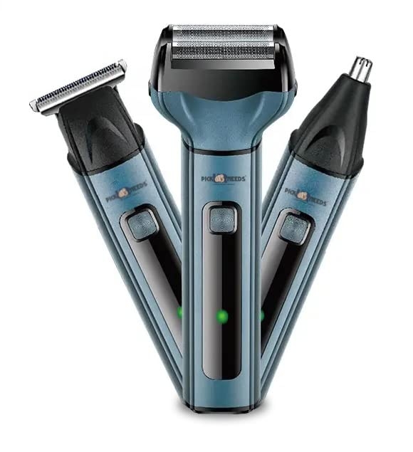 Pick Ur Needs Professional 3 In1 Cordless Hair Rechargeable Shaver Beard Trimmer Machine